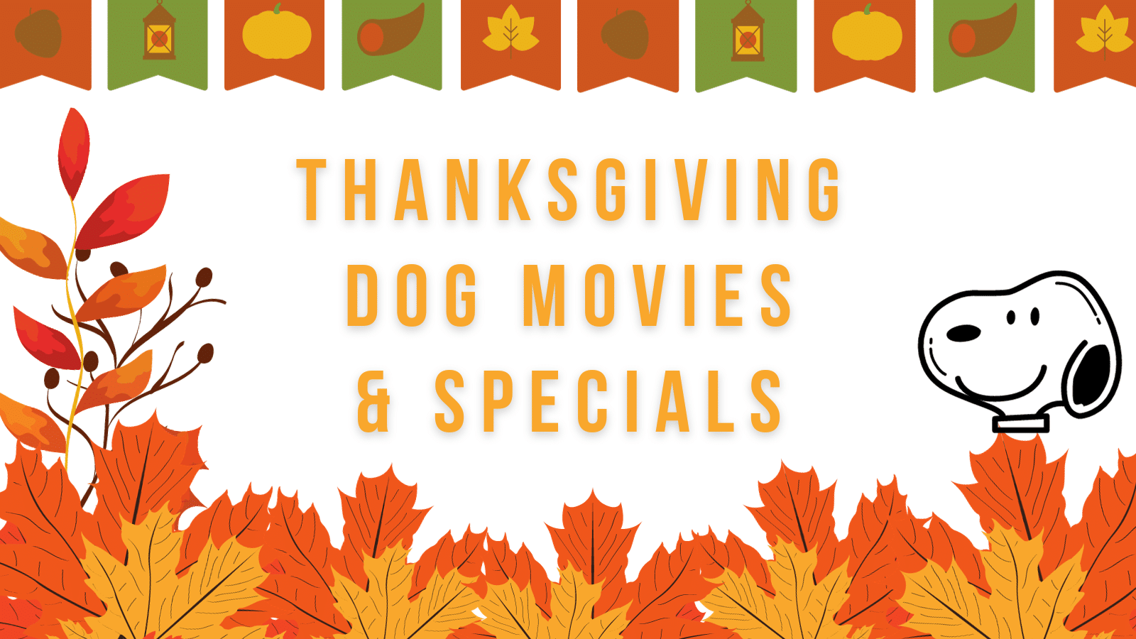 Thanksgiving Dog Movies & Specials